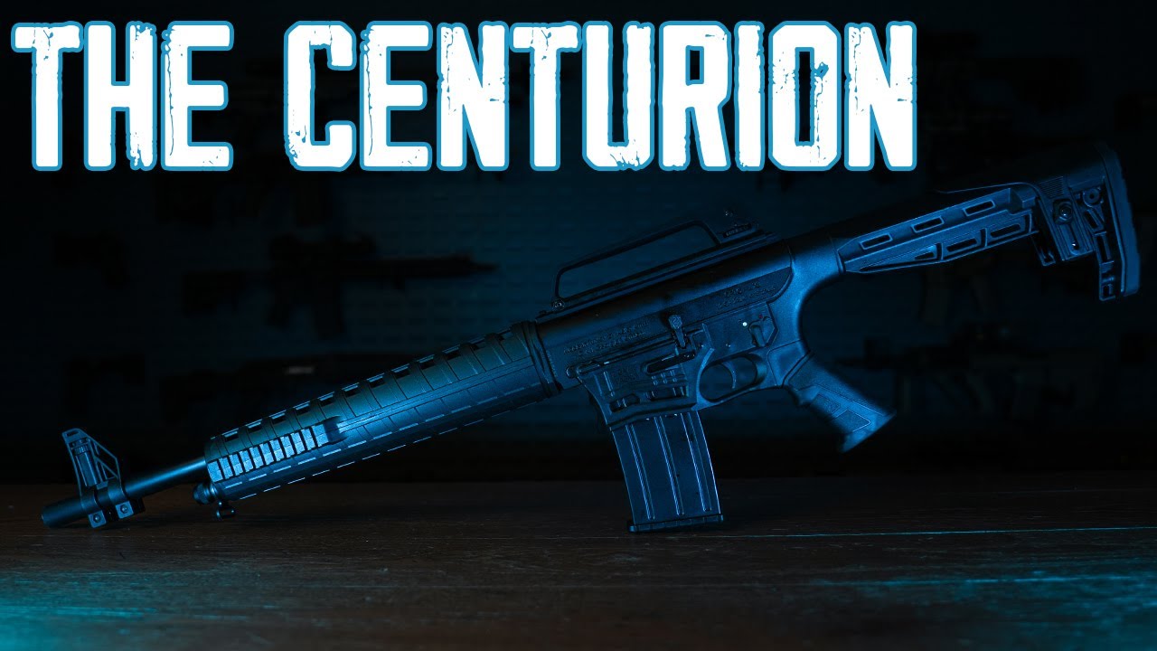 Centurion OPTIO-3 12 Gauge AR-12 Style Shotgun, 20", 3" Chambers, 5rd Mag