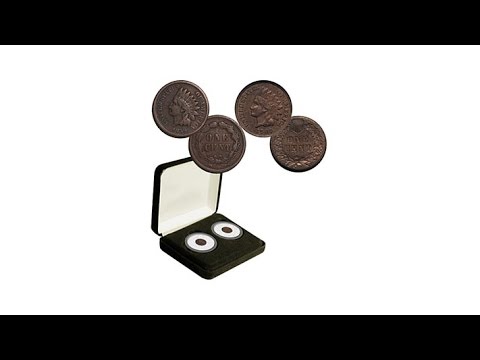 First and Last Indian Head Cents 1880 to 1909