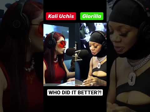 Kali Uchis vs Glorilla performance #kaliuchis #glorilla #interview #music #rap #radio
