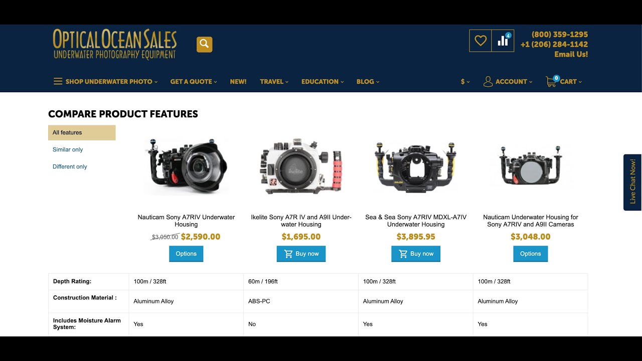 Product Features Comparison Tutorial