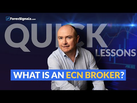 What is a Forex ECN Broker? Explained by Andrew Lockwood - [Quick lesson]