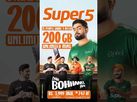 Ufone 4G | Super 5 one package for 5 people