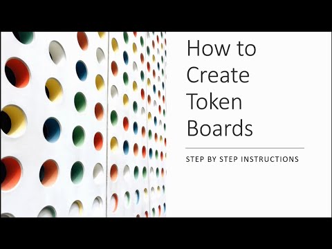 How to Create Token Boards