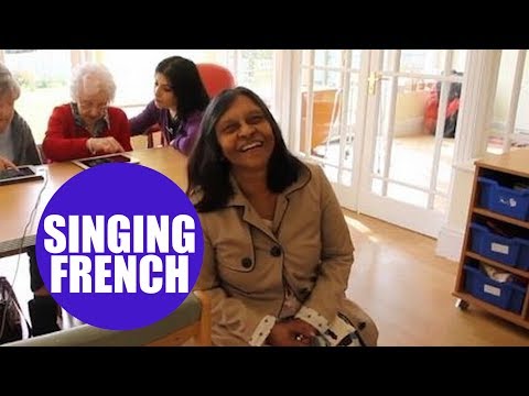 Moment dementia patient sings in French for first time in 10 years thanks to new app MindHarp