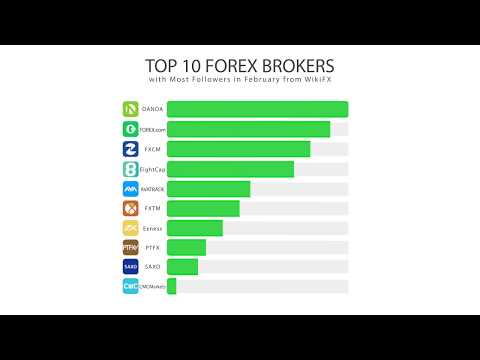forex trading for beginners 丨 WikiFX released most followed Forex broker chart in February 2019