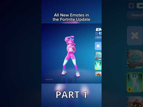 All The NEW Emotes In The Fortnite Update PART1!