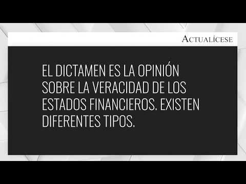 Tipos de opinión del revisor fiscal