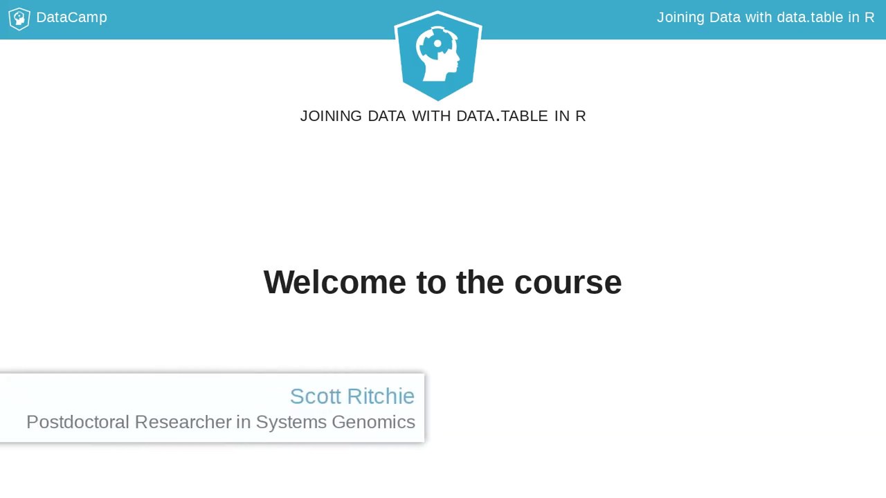 R Tutorial: Joining Data with data.table in R | Intro