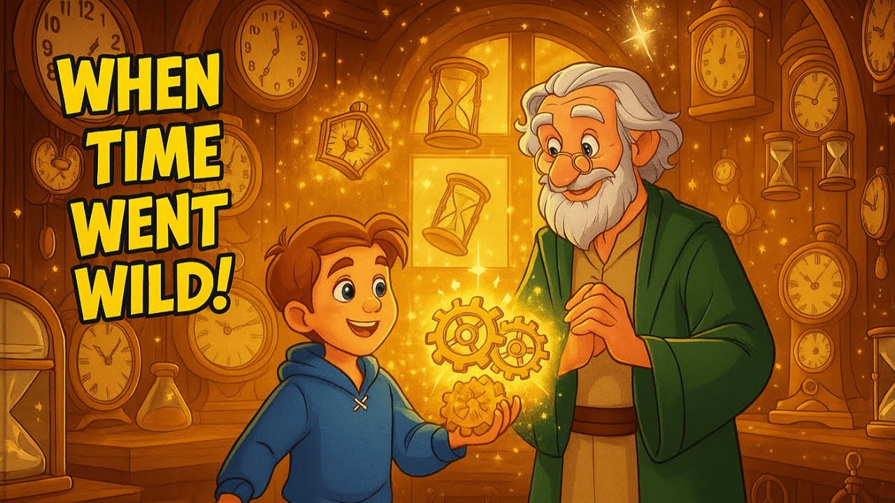 The Clockmaker’s Apprentice | Kids Books Read Aloud - NEW English Bed Story