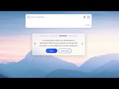 Let's Try ChatGPT in BING!