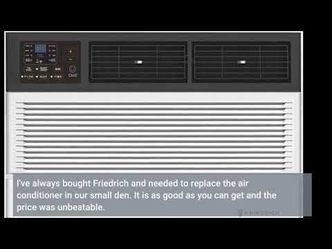 User Review: Friedrich Chill Premier 6,000 BTU Smart Window Air Conditioner with Built-in WIFI