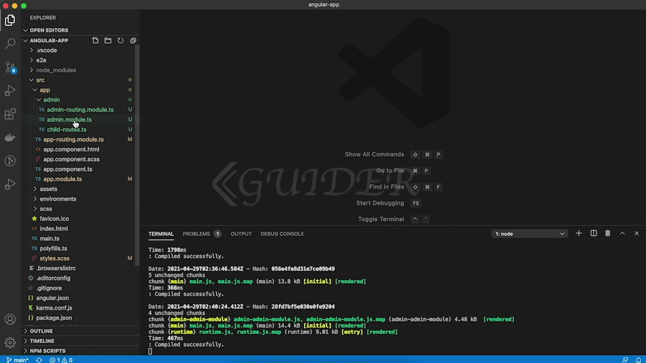 Angular Material Responsive Toolbar & Sidenav  | 02