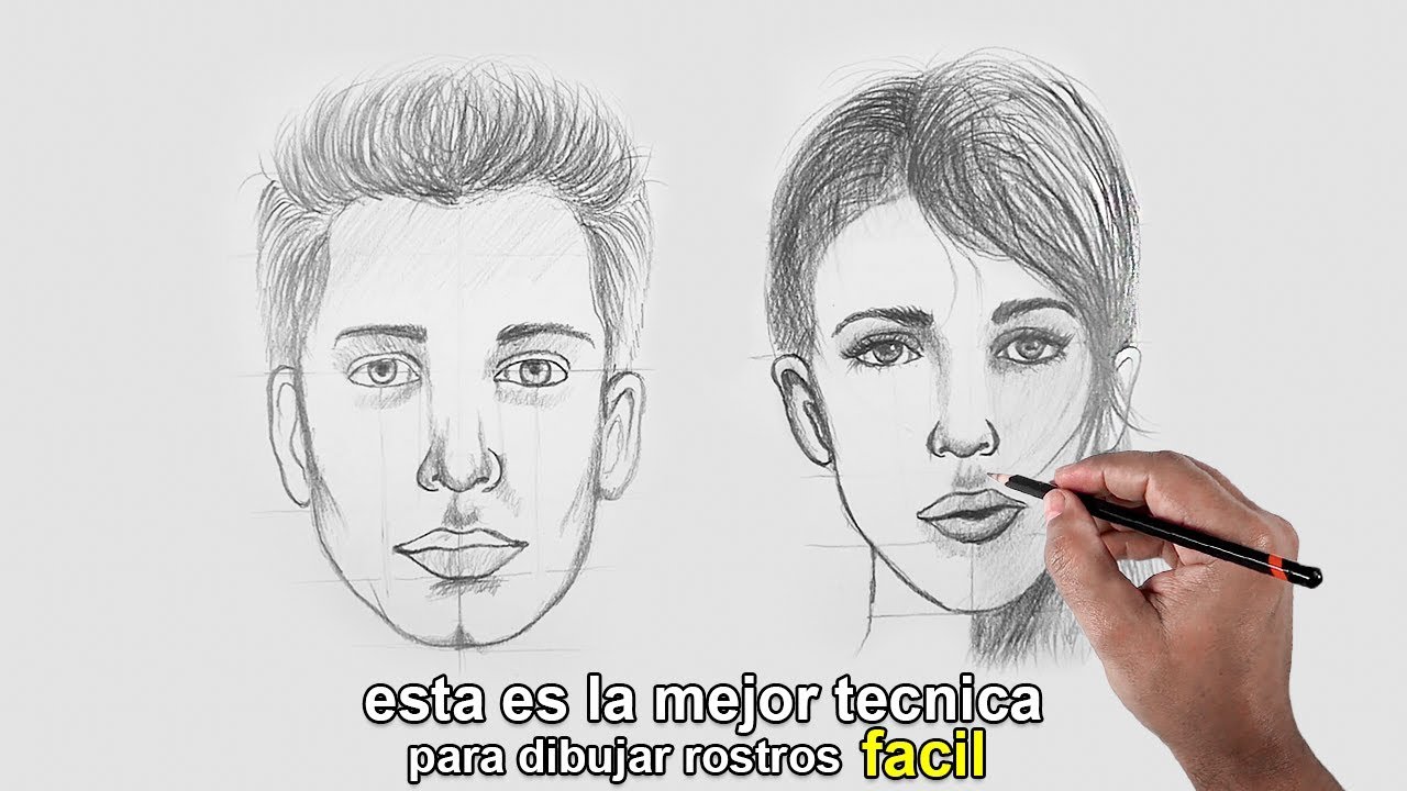THIS IS THE BEST TECHNIQUE FOR DRAWING FACES EASILY