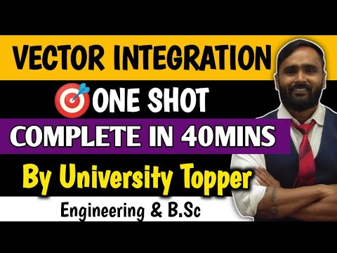 VECTOR INTEGRATION | MATHEMATICS | ONE SHOT | PRADEEP GIRI SIR