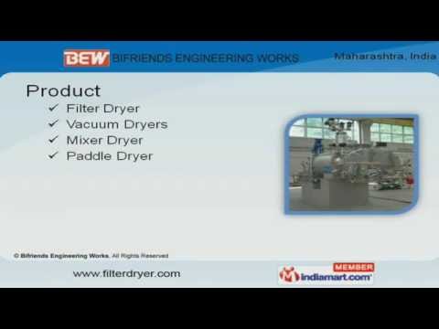 Rotary Vacuum Dryer and Rotocone Vacuum Filter Dryers Manufacturer ...
