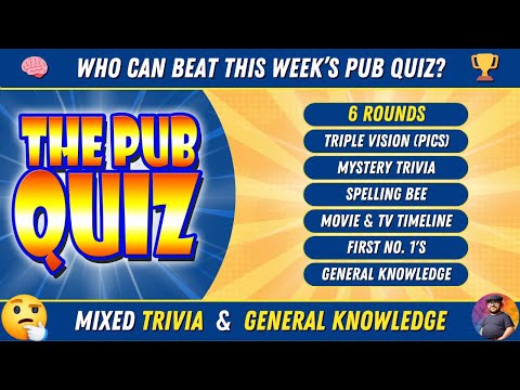 45 Epic TRIVIA NIGHT & Fun PUB QUIZ Questions To Test You!