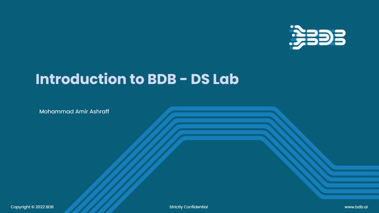 Introduction to BDB - DS Lab