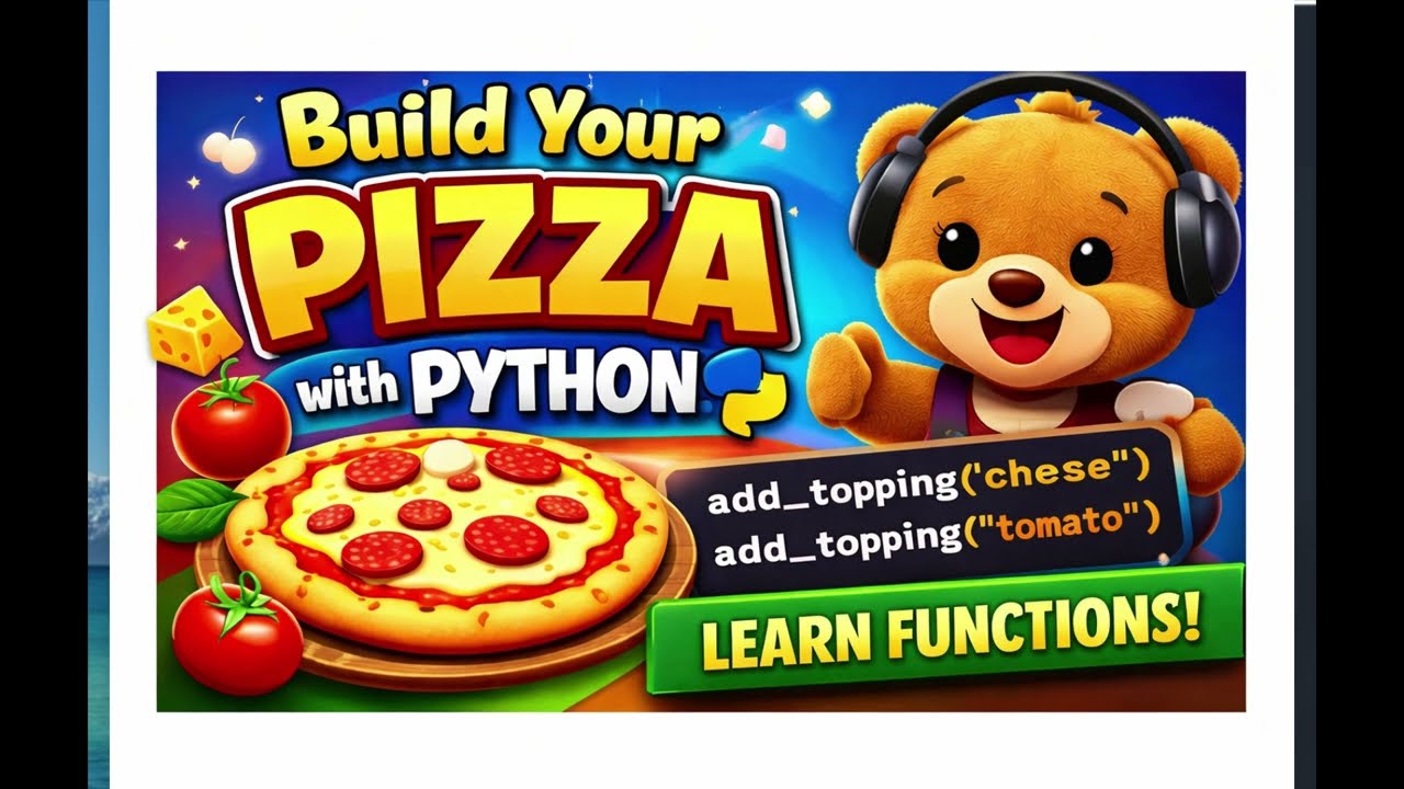 Build your pizza with python