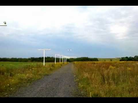 Dresden Airport: Landing approach
