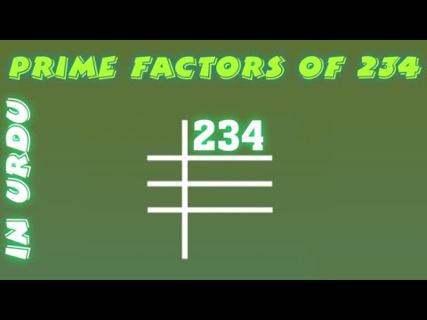 Prime Factors of 234 - Prime Factorization