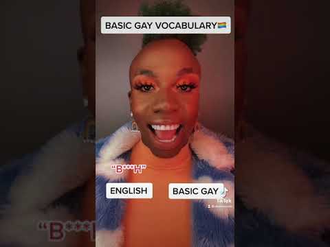 BASIC GAY VOCABULARY
