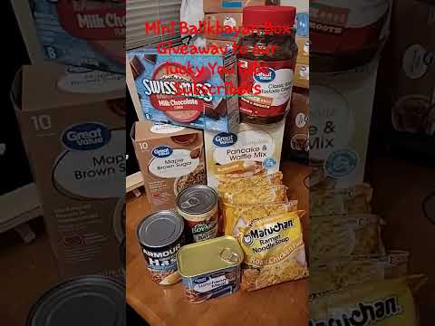 What's inside our Mini Balikbayan Box giveaway for our lucky YouTube Subscribers ๐โบ๏ธ๐
