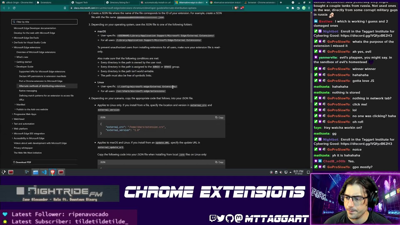 #ChillCode: Chrome Extensions