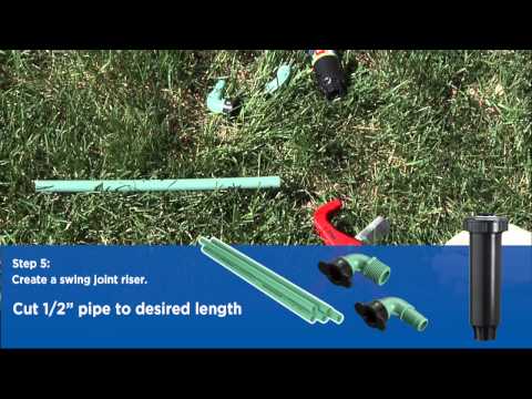 How To Add a Sprinkler Head to ECO-Lock Pipe Using 1/2" ECO-Lock