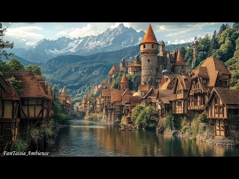 Explore Top Celtic Tunes - Celtic Fantasy Music - Medieval folk Music, Medieval Village