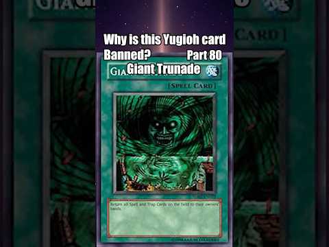 Why is Giant Trunade Banned? In 1 Minute #yugiohmasterduel #yugioh #banlist #yugiohtcg #masterduel