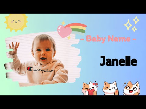 JANELLE | Janelle name meaning | Girl Name Meaning | God is gracious (2023)
