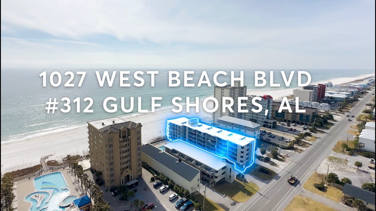 Video Tour of 1027 W. Beach Blvd | Gulf Village #312 in Gulf Shores, AL #gulfshores #condos