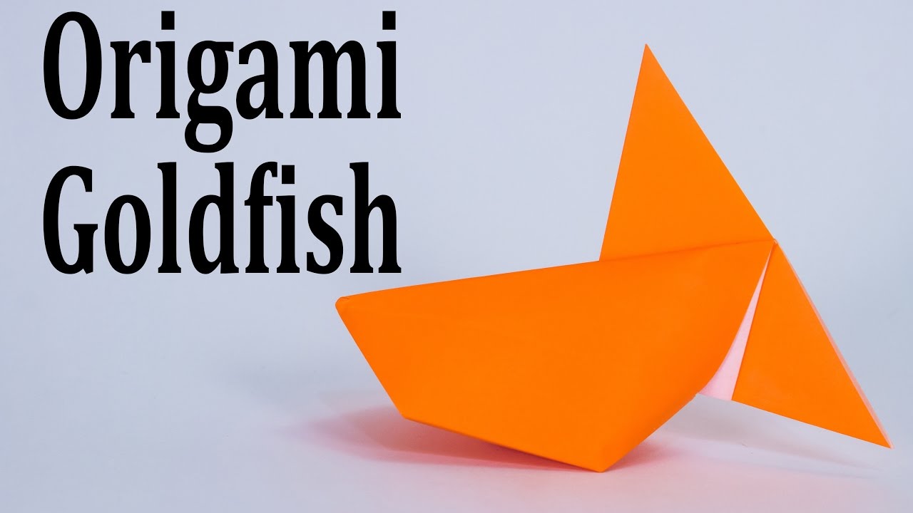 Origami Goldfish Tutorial (Traditional)