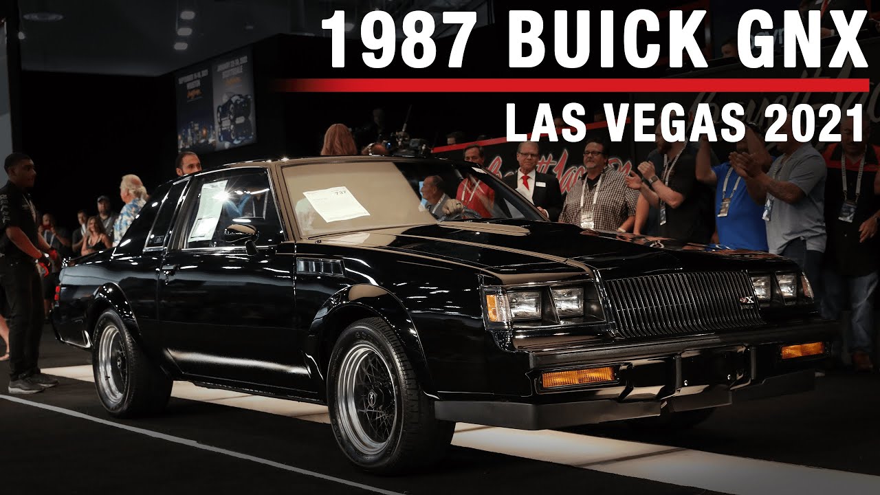 WORLD RECORD - 1987 Buick GNX Sale - BARRETT-JACKSON LAS VEGAS