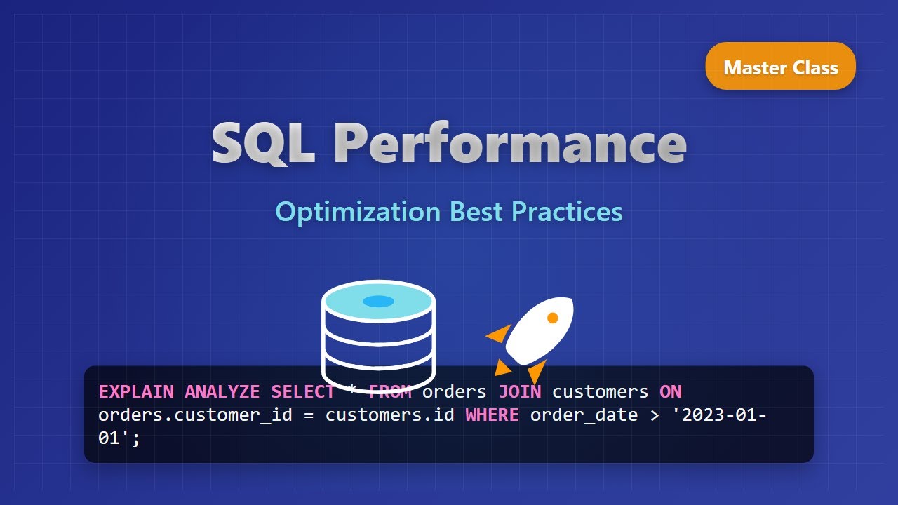 🚀 SQL Performance Optimization: Boost Your Database Speed!