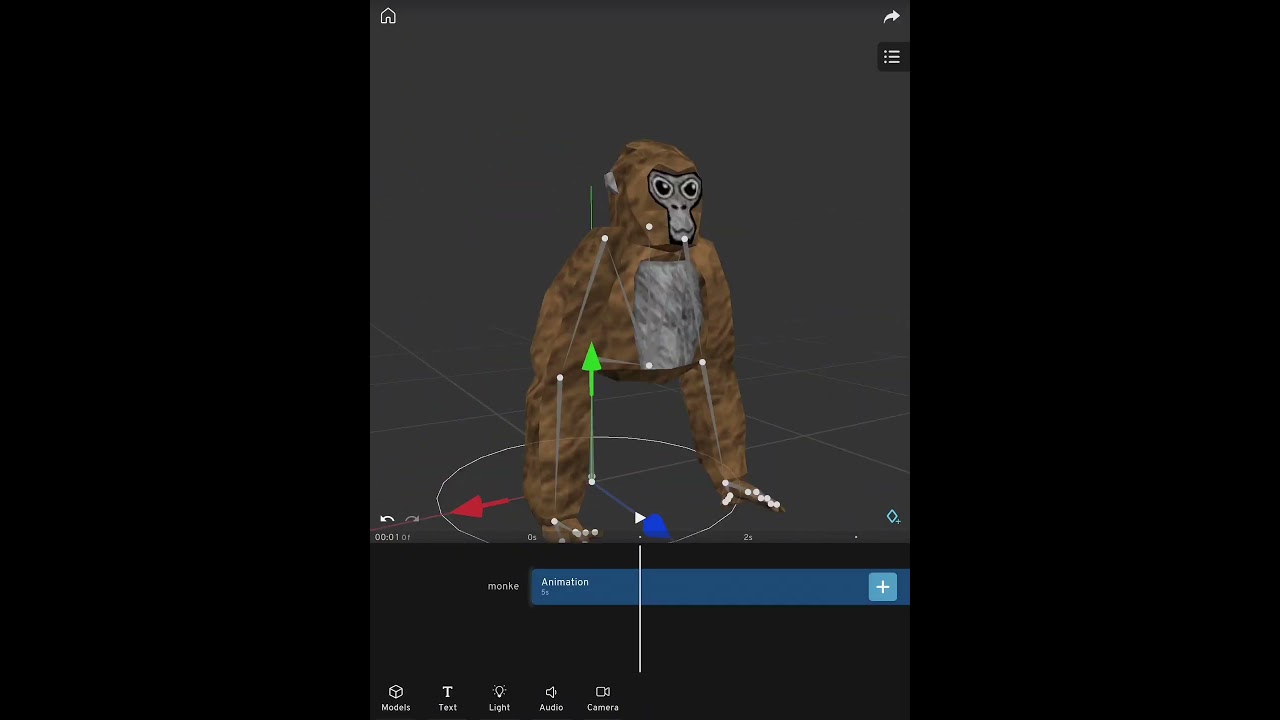 Day Two Of Making Gorilla Tag Animations #animation #vr #funny #gorillatag #gtcs