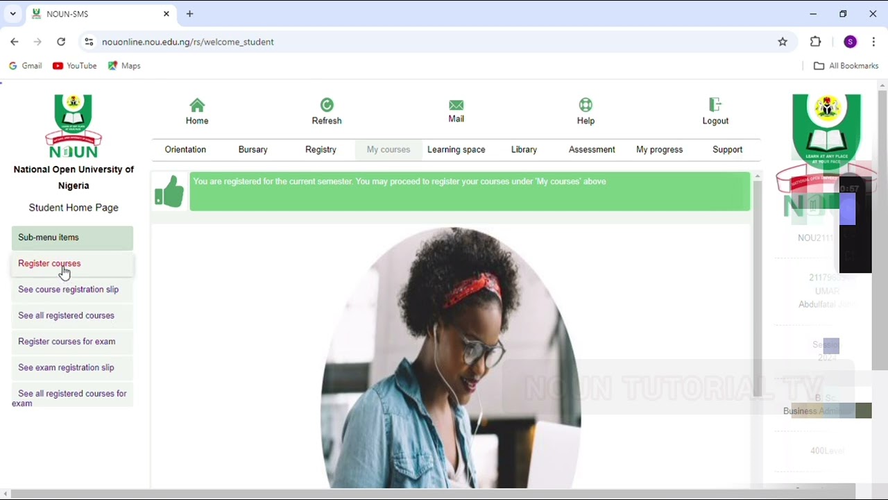 How to use the new Student Portal.