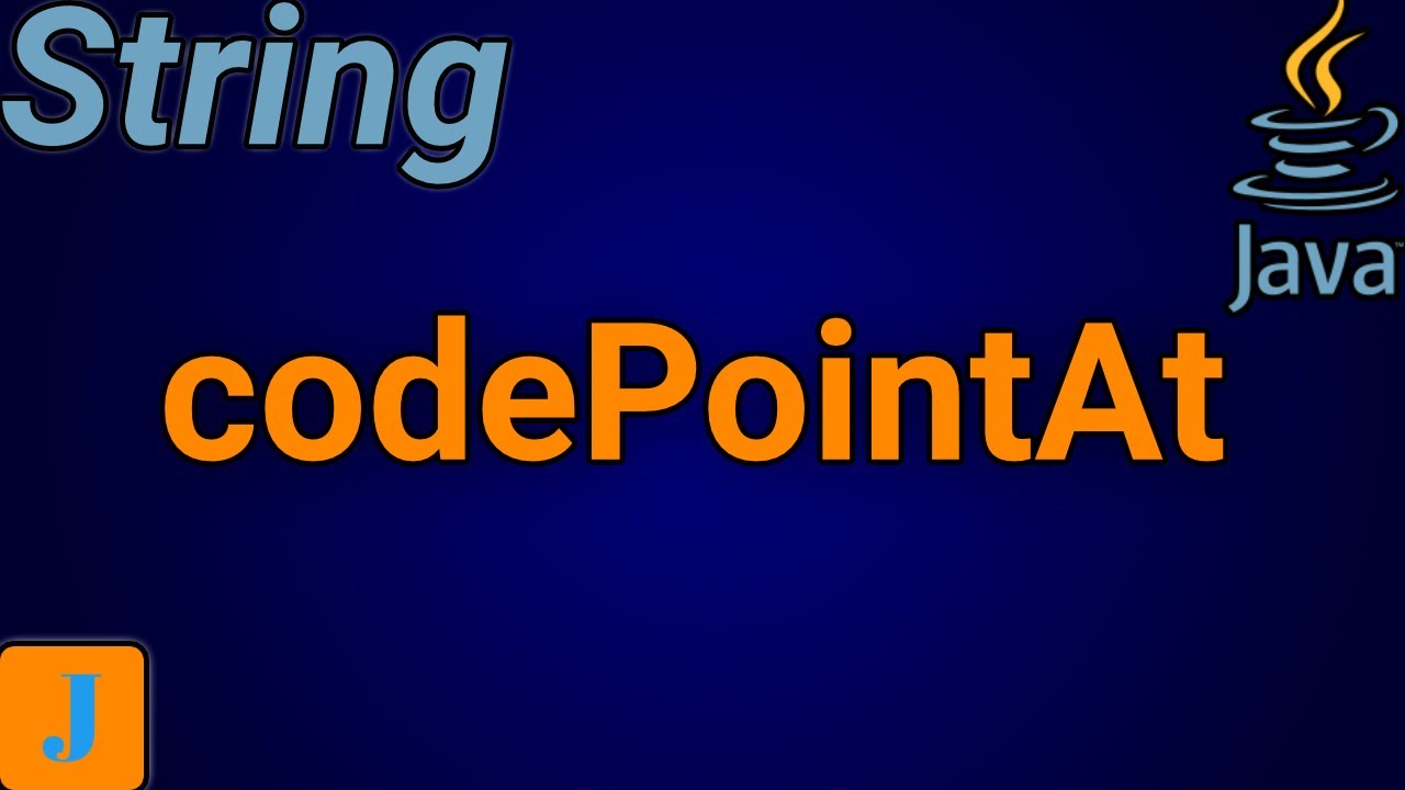 Java String codePointAt