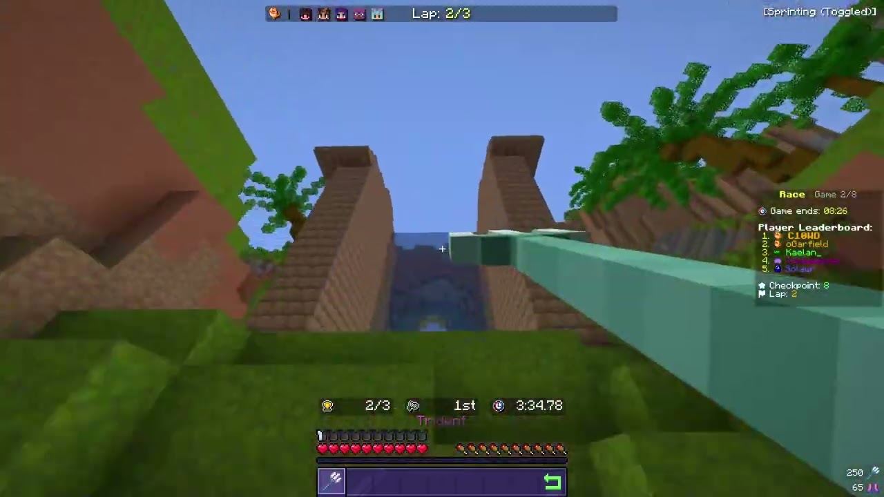 Clowd's Race was a thing of beauty