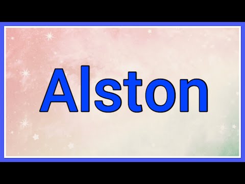 Alston | Name Origin Meaning Variations