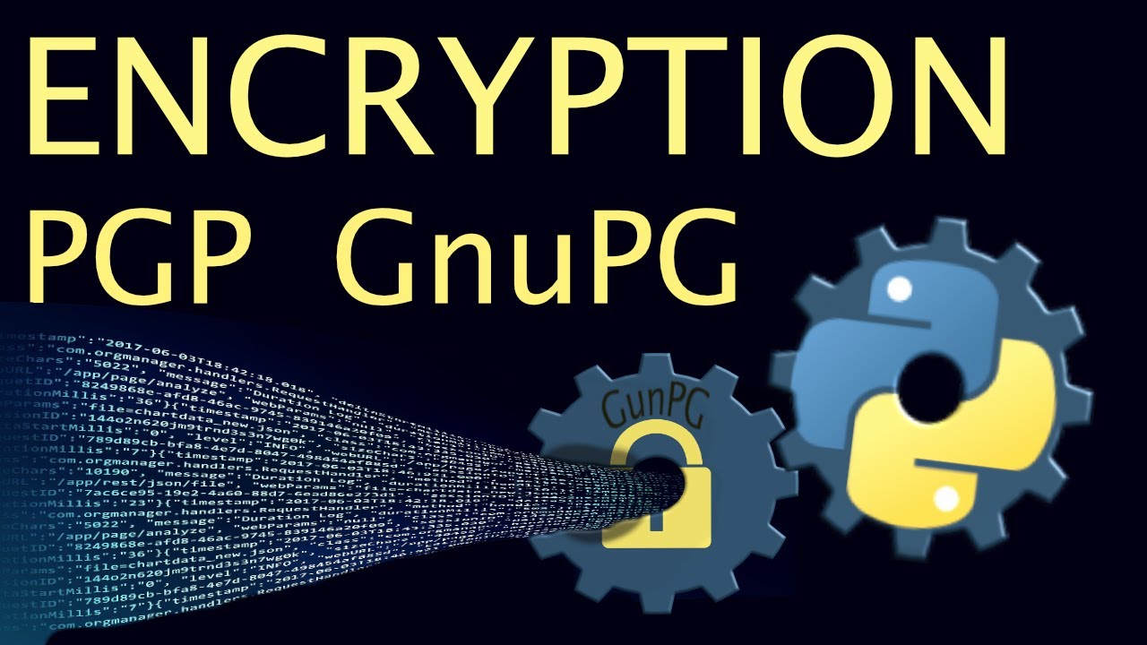 GPG/PGP Free Data Encryption with Python
