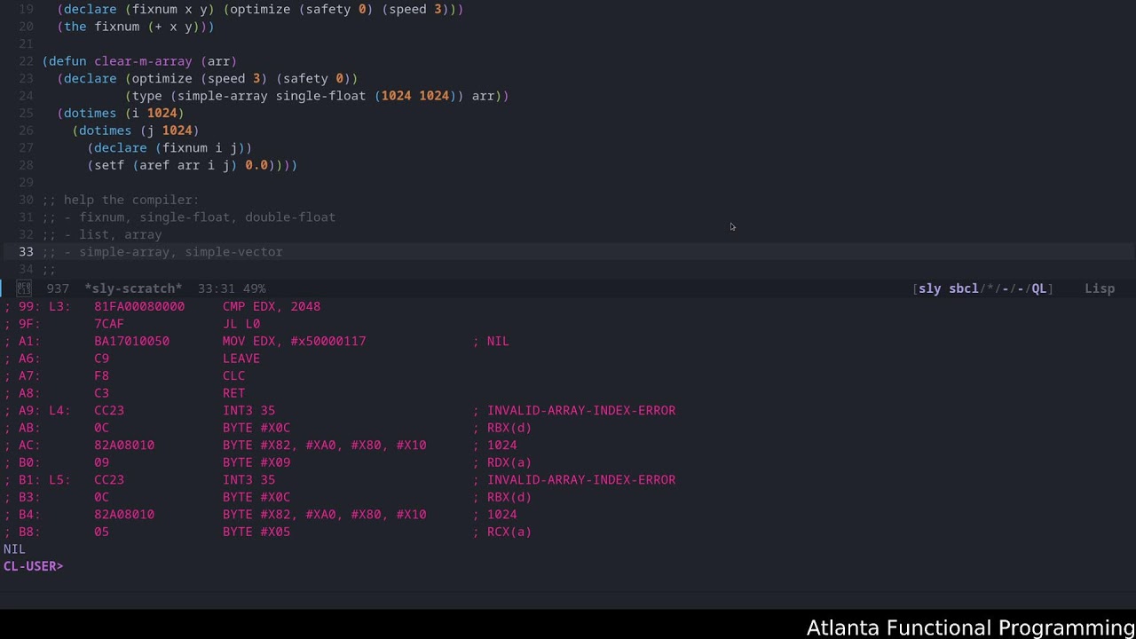 Common Lisp Study Group: PAIP : Low-Level Efficiency Issues (Part 1)