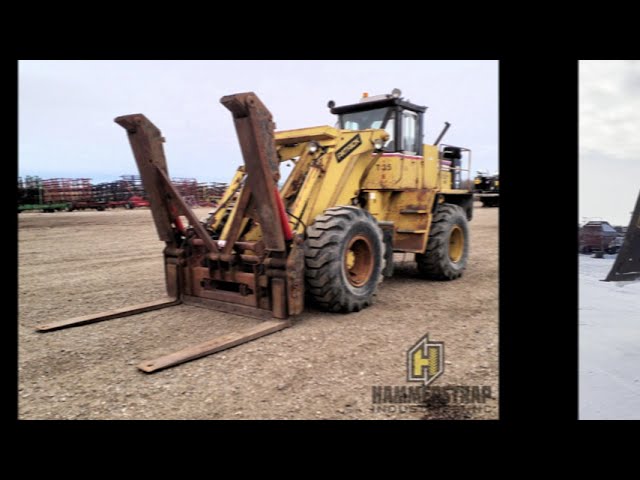 PATRICK ARR10C 4x4 Wheel Loader w/ Pipe Log Mat Grapple | Heavy ...