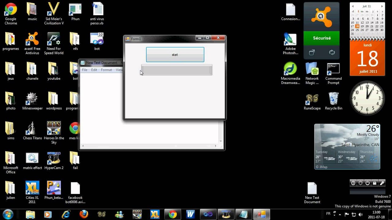 visual studio 2010 progressbar tutorial ( easy)