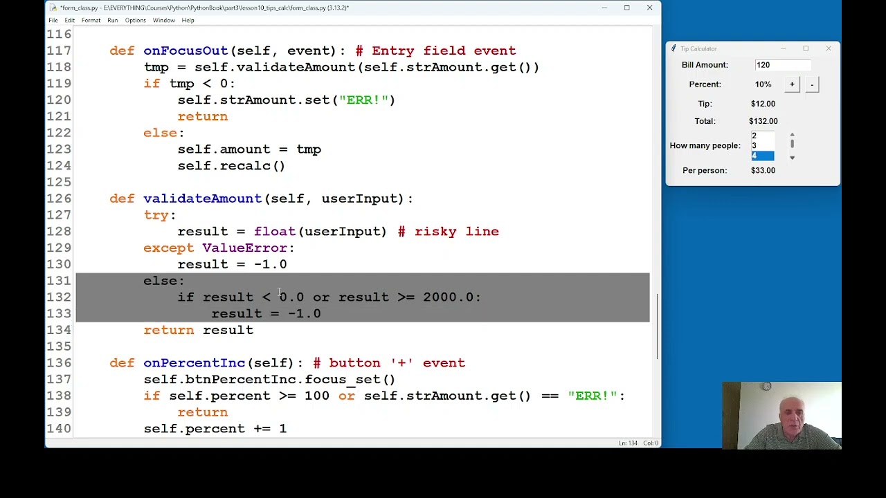 11. GUI Apps with Python - Recap (Tip Calculator)