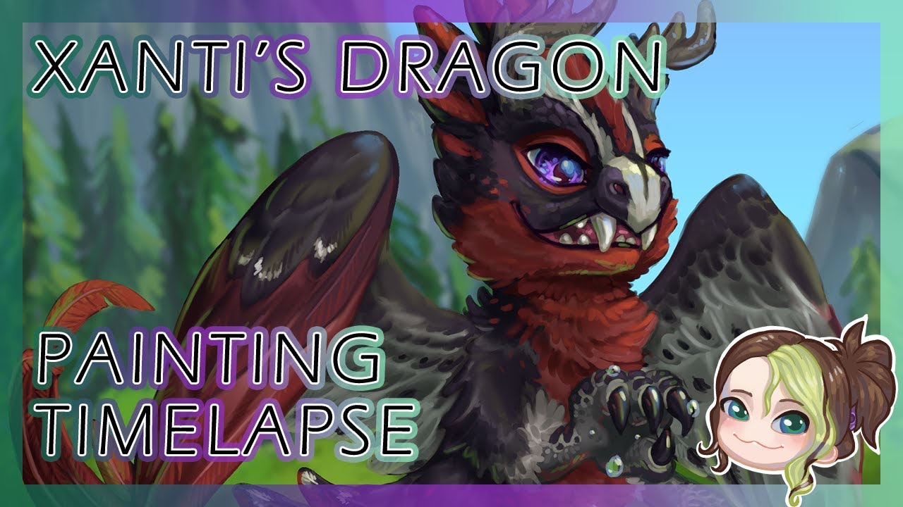 Xanti's Dragon: Colour and background