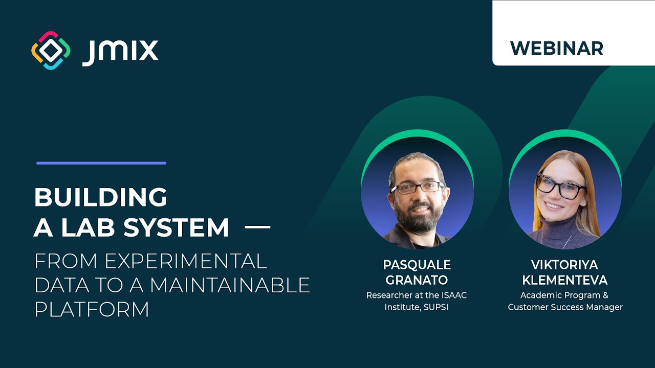 🎥 Building a Research Lab System with Jmix | Experimental Data, R&D Software & Lab Management