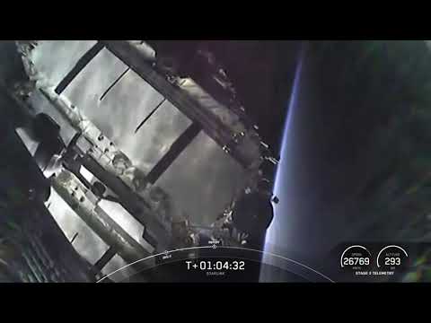 See SpaceX Starlink satellites deploy in stunning view from space