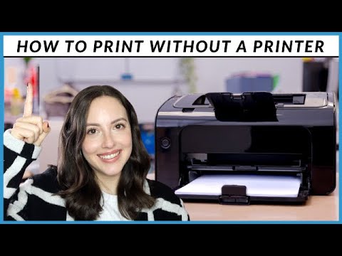 How to Print Documents WITHOUT Owning a Printer!