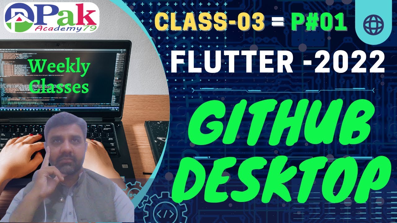flutter 3 in hindi 2022 | github desktop tutorial for beginners
